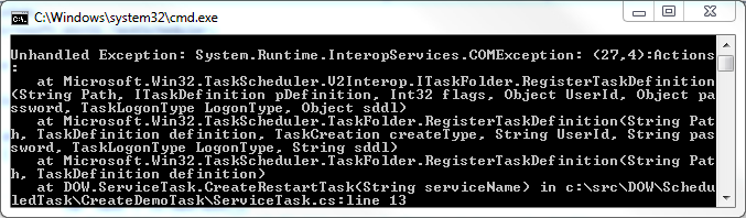 Create A Scheduled Task Programmatically Devops On Windows 